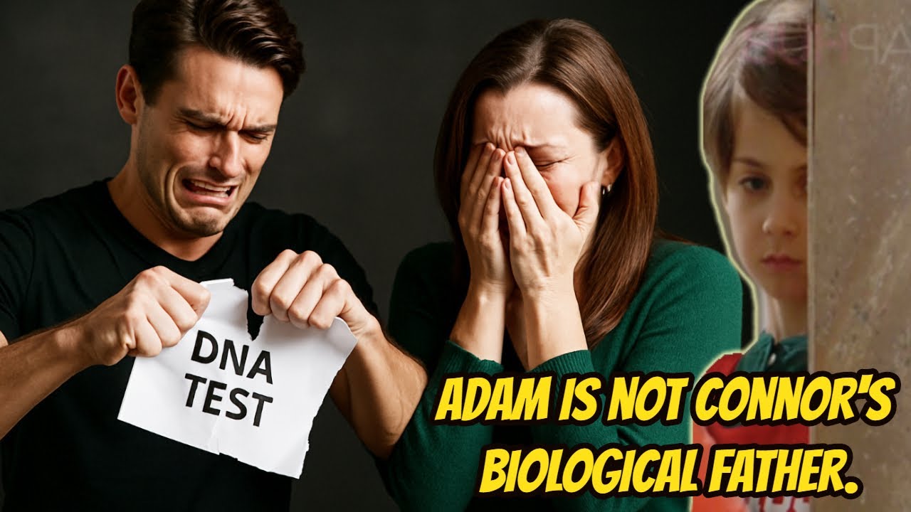 Young And The Restless Spoilers Adam cried and said that he knew Connor ...