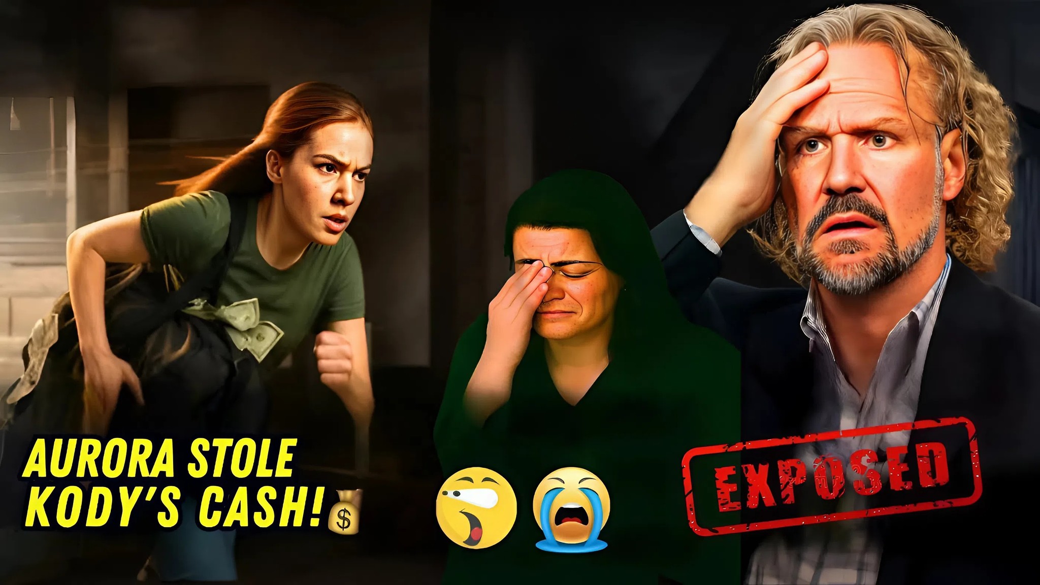 Aurora BOLTS with Kody’s Secret Cash | Robyn BREAKS DOWN After SHOCKING Runaway Drama! Length 💰💔 ...