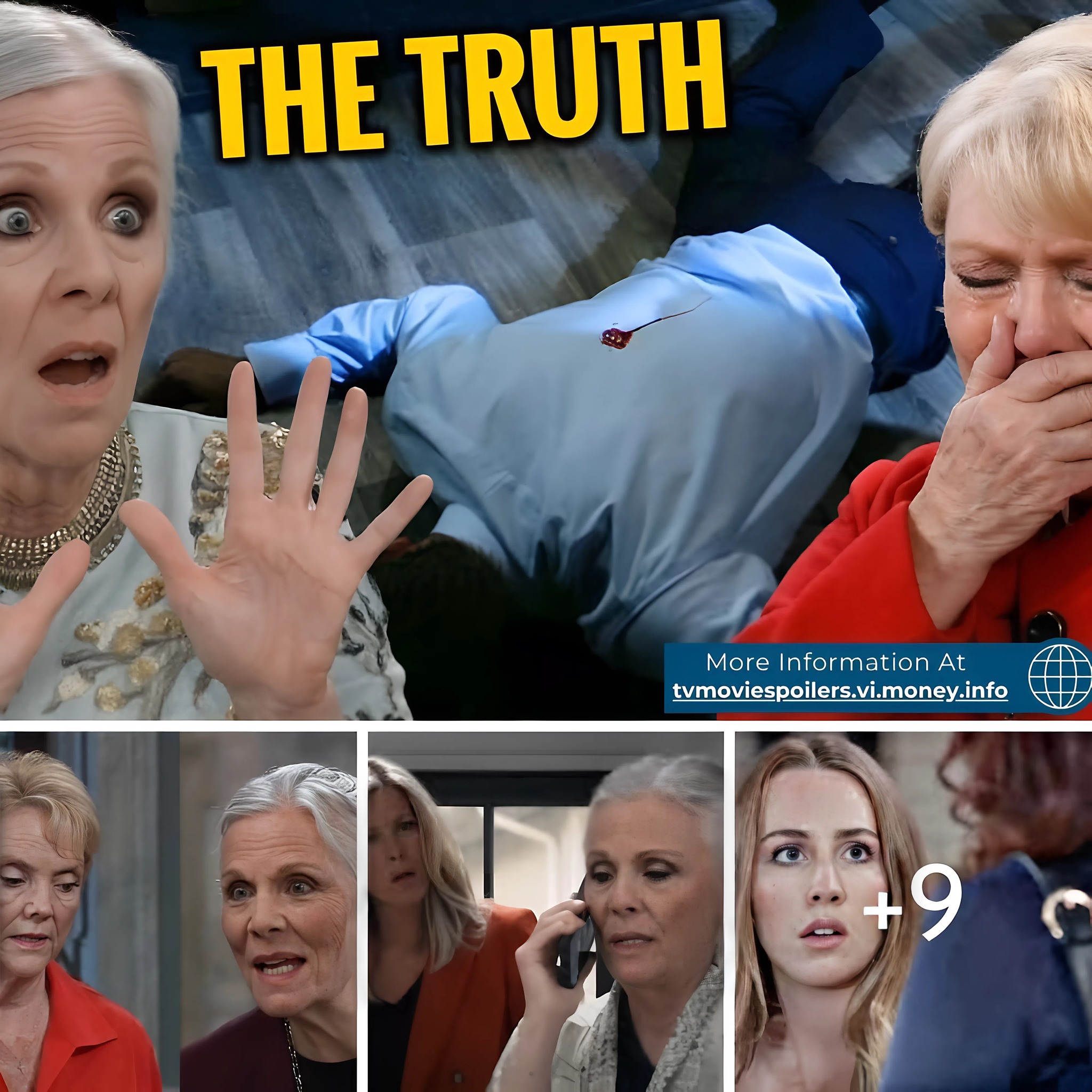 BREAKING NEWS!!! Tracy is horrified to discover that Ronnie was the one who shot Drew General ...